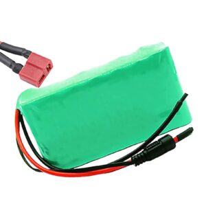 CSTAL 24V 6Ah 7S2P Electric Bike Lithium-Ion Battery Pack, for 50W 100W 150W Bicycle Scooter Motor Conversion Kit, with 29.4V 2A Charger,T