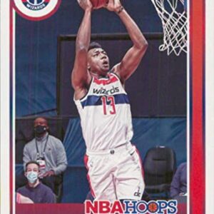 2021-22 NBA Hoops #120 Thomas Bryant Washington Wizards Official Panini Basketball Card (Stock Photo Shown, card is straight from Pack and Box in Raw Ungraded Condition)