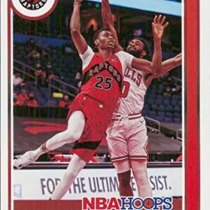 2021-22 NBA Hoops #129 Chris Boucher Toronto Raptors Official Panini Basketball Card (Stock Photo Shown, card is straight from Pack and Box in Raw Ungraded Condition)