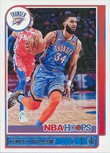 2021-22 NBA Hoops #53 Kenrich Williams Oklahoma City Thunder Official Panini Basketball Card (Stock Photo Shown, card is straight from Pack and Box in Raw Ungraded Condition)