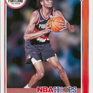 2021-22 NBA Hoops #226 Greg Brown III RC Rookie Portland Trail Blazers Official Panini Basketball Card (Stock Photo Shown, card is straight from Pack and Box in Raw Ungraded Condition)