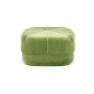 esrada footstool ottoman velvet footrest stool ottoman modern foot stool ottoman round/square sofa footrest extra seating for living room entryway office b-65x65x35cm