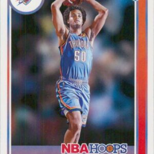 2021-22 NBA Hoops #225 Jeremiah Robinson-Earl RC Rookie Oklahoma City Thunder Official Panini Basketball Card (Stock Photo Shown, card is straight from Pack and Box in Raw Ungraded Condition)