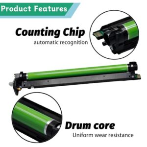 C8130 Drum Unit, Replacement 013R00681 Drum Unit, Compatible for Xerox AltaLink C8130 8135 C8145 C8155 C8170 B8145 B8155 B8170 Printer 1 Yellow