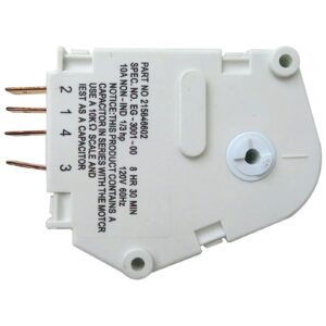 215846602 Refrigerator Defrost Timer Repl.#215846606 240371001 for Frigidaire Kenmore Gibson Kelvinator Tappan Uni Westinghouse Crosley Electrolux M1090167, M1090474 by BLUE ELF