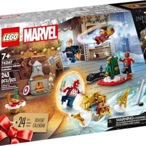 LEGO 2023 Advent Calendar 3 Box Bundle Set Includes: LEGO Marvel Avengers Advent Calendar 76267, LEGO Star Wars Advent Calendar 75366, LEGO Harry Potter Advent Calendar 76418, Holiday 2023 Kit