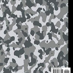 Composition Notebook Hype Beast: Gray Camo Swaggy Blank Lined Wide Ruled Paper Notebook | Cool Workbook for Teens Kids Students Boys for School Home College for Writing Notes