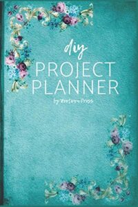 diy project planner: vintage teal flowers