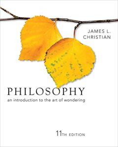 philosophy: an introduction to the art of wondering