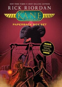 kane chronicles, the paperback box set-the kane chronicles box set with graphic novel sampler