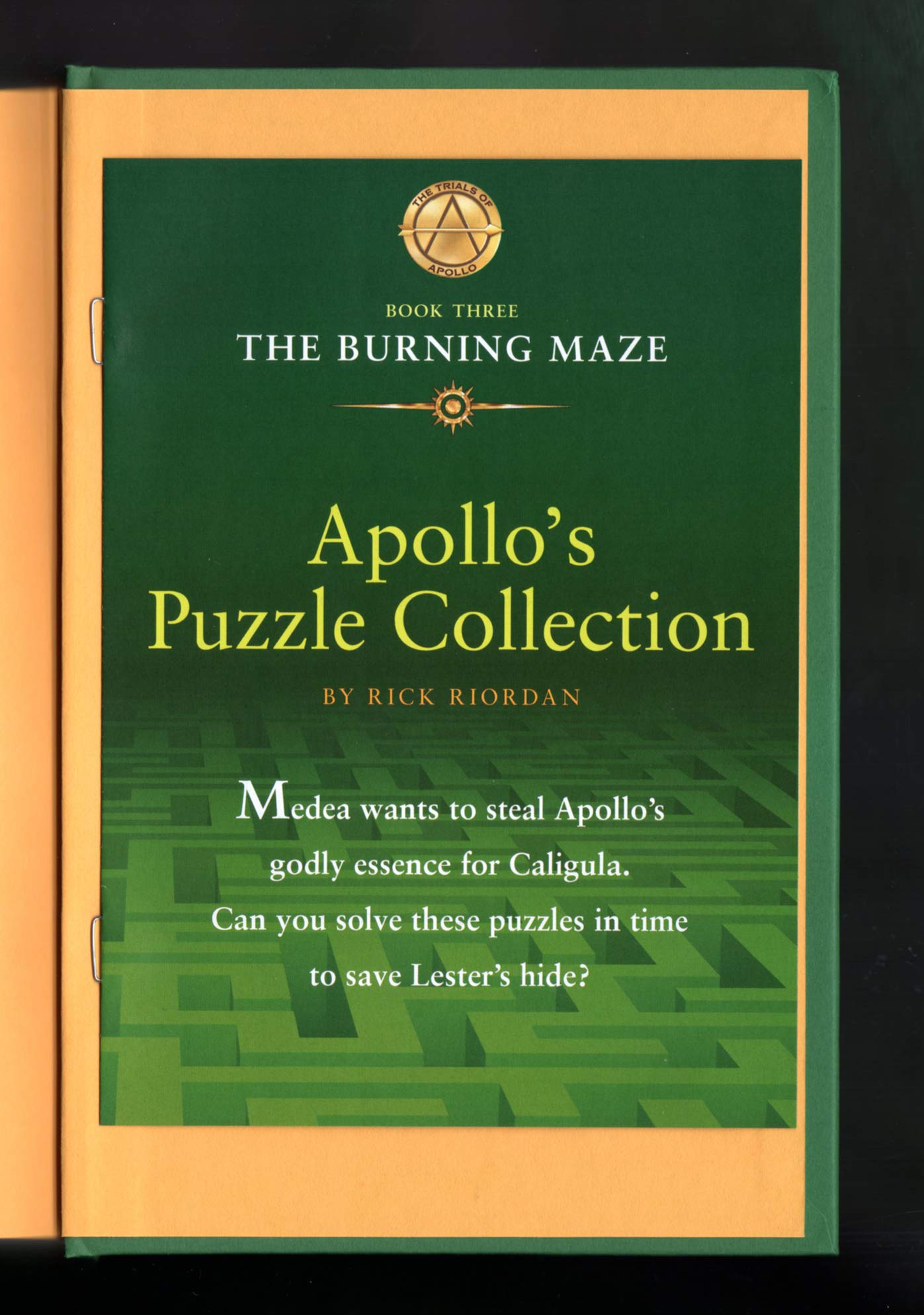 The Burning Maze (B&N Exclusive Edition) (The Trials of Apollo Series #3)