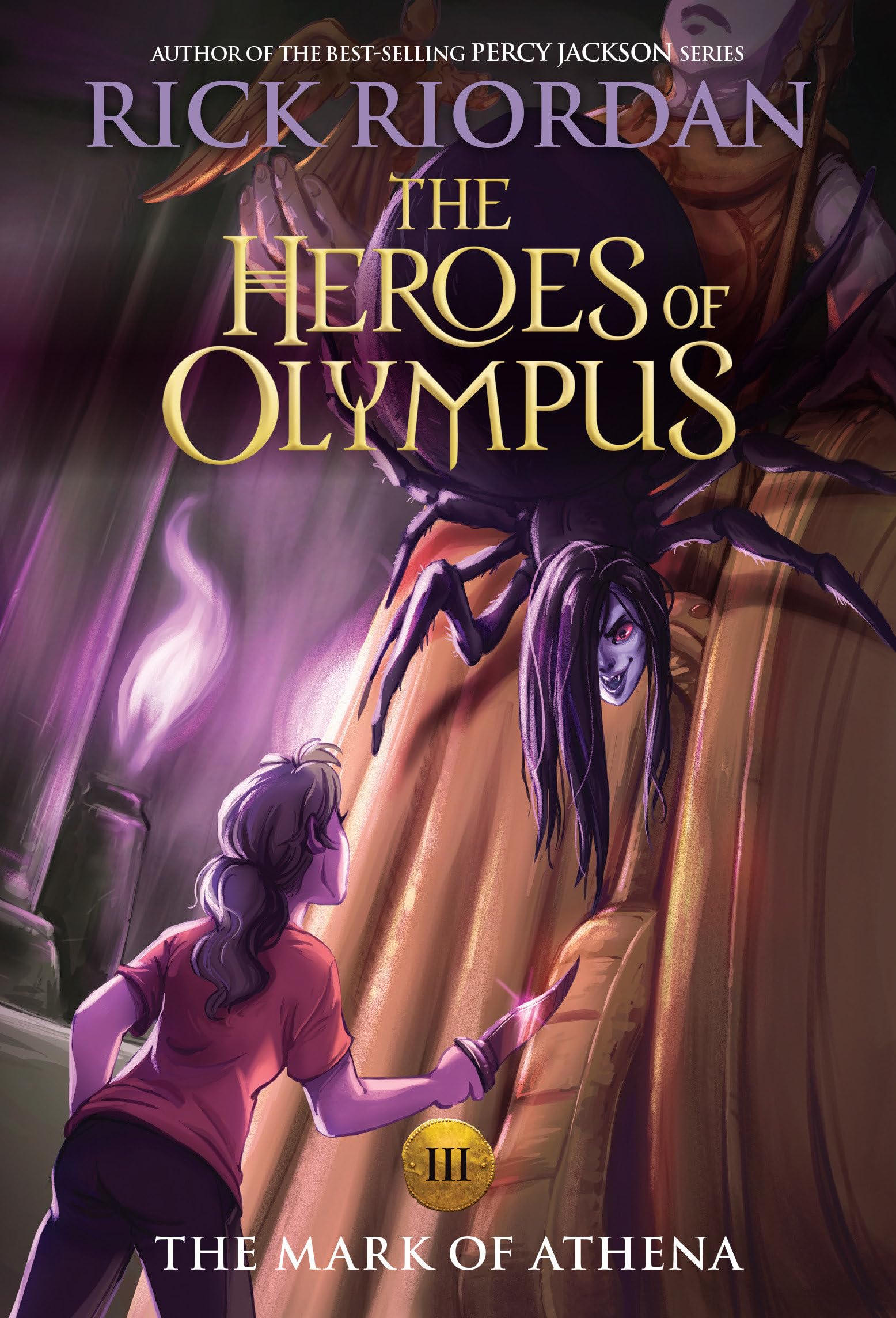 Heroes of Olympus, The Book Three: Mark of Athena, The-(new cover) (The Heroes of Olympus)