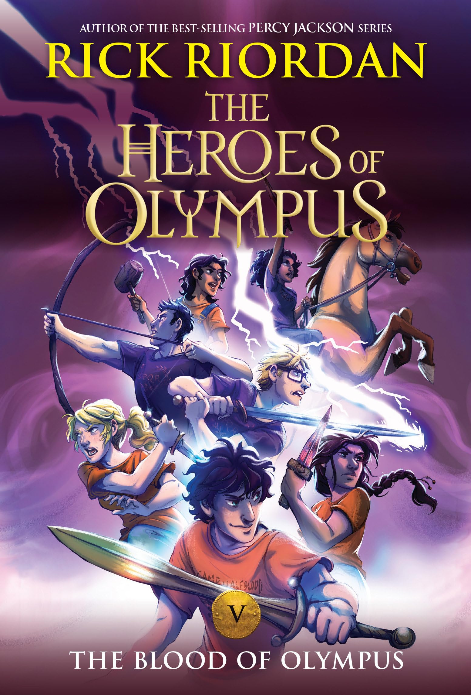 Heroes of Olympus, The, Book Five: Blood of Olympus, The-(new cover) (The Heroes of Olympus)