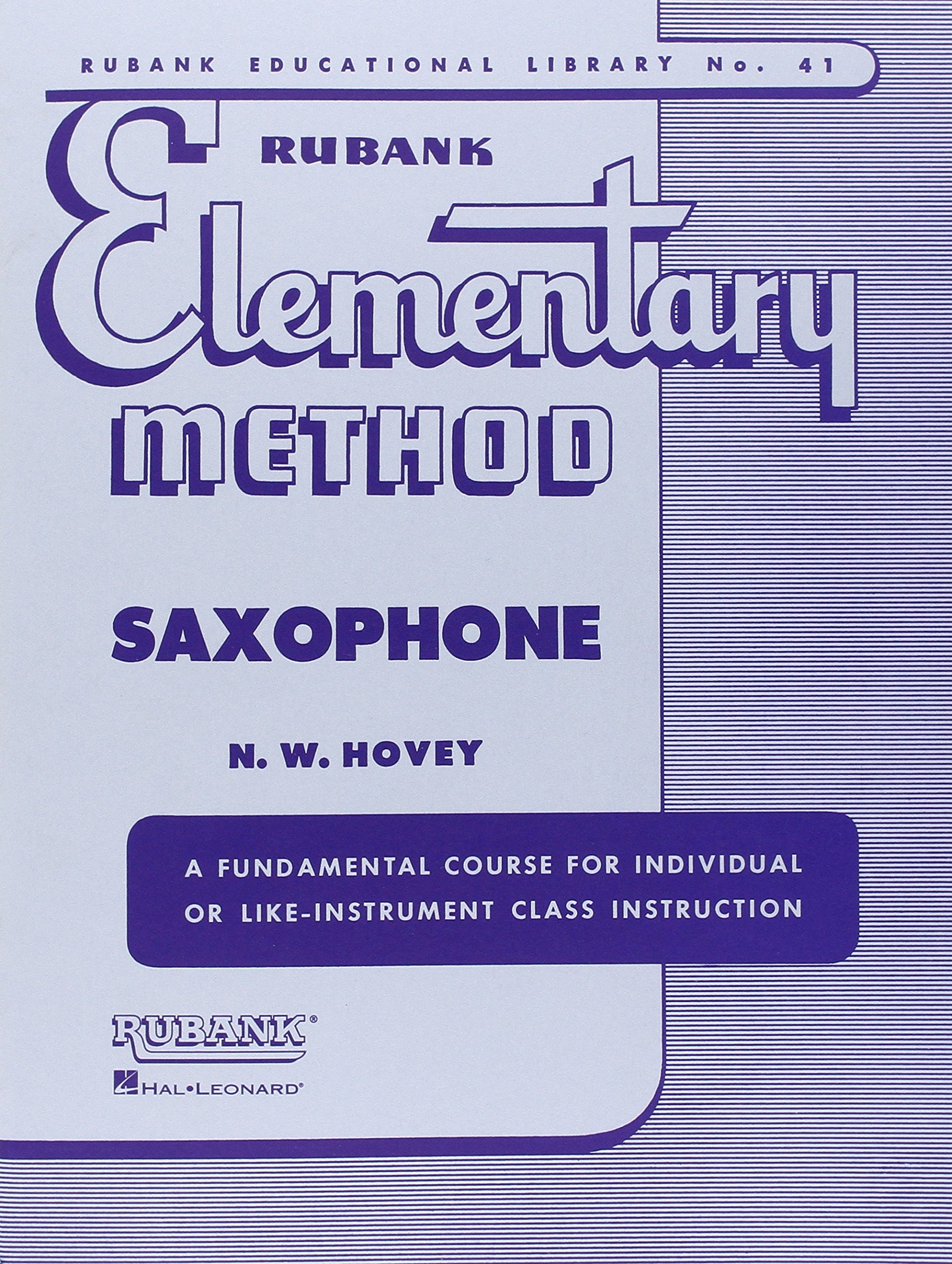 Rubank Elementary Method - Saxophone (Rubank Educational Library)