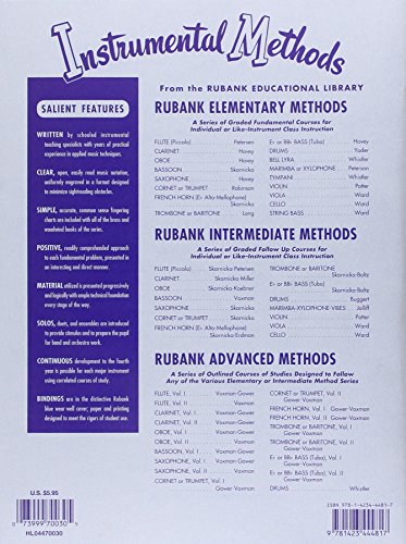 Rubank Elementary Method - Saxophone (Rubank Educational Library)