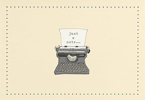 Typewriter Note Cards (Stationery, Boxed Cards)