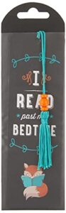 i read past my bedtime beaded bookmark