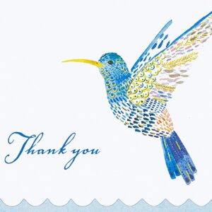 Watercolor Hummingbird Thank You Notes (Stationery, Note Cards, Boxed Cards)