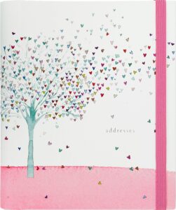 tree of hearts large address book