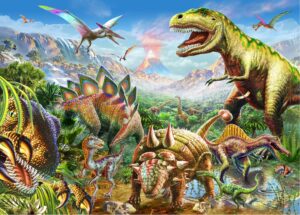 peter pauper press dinosaur world 1000 piece jigsaw puzzle