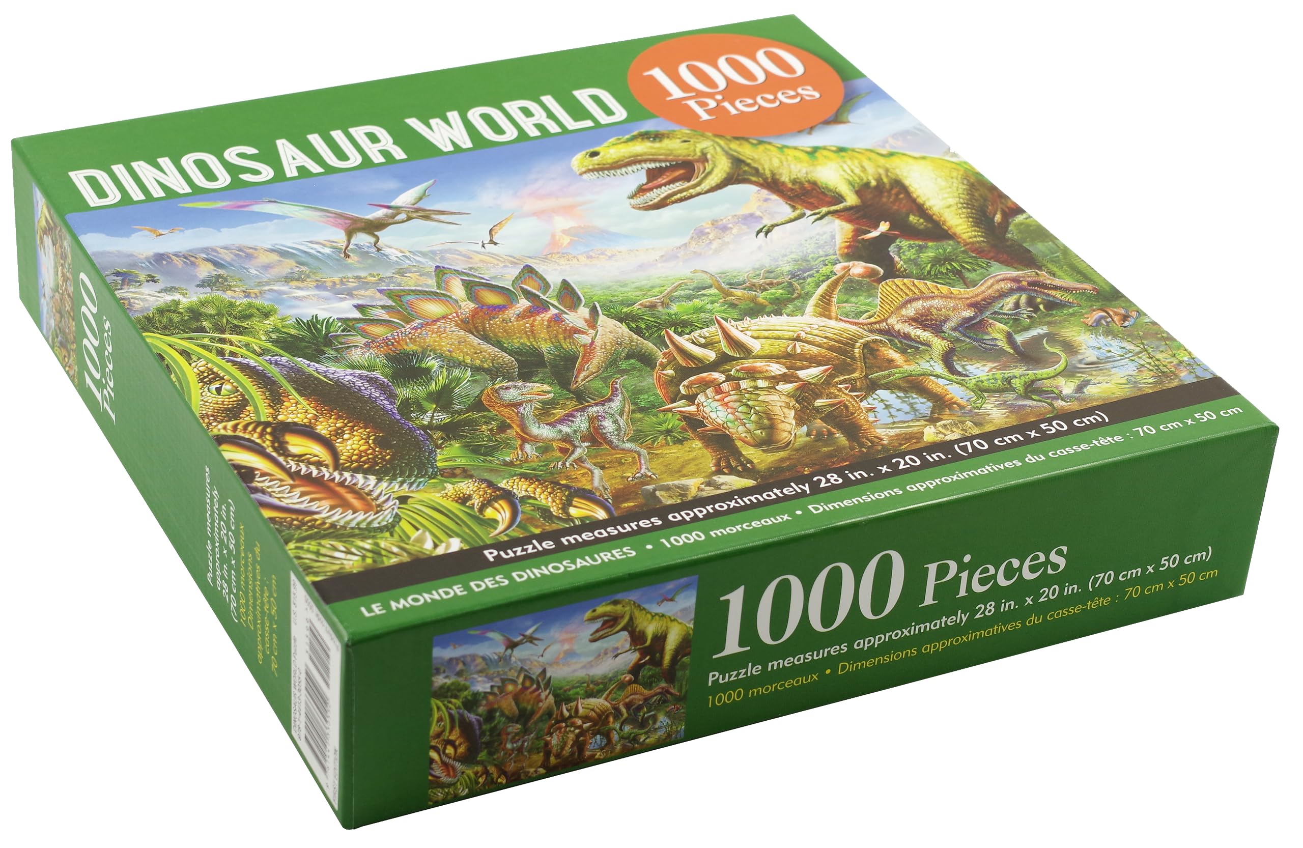 PETER PAUPER PRESS Dinosaur World 1000 Piece Jigsaw Puzzle