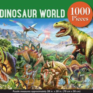 PETER PAUPER PRESS Dinosaur World 1000 Piece Jigsaw Puzzle