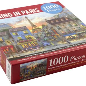 PETER PAUPER PRESS Evening in Paris 1000 Piece Jigsaw Puzzle