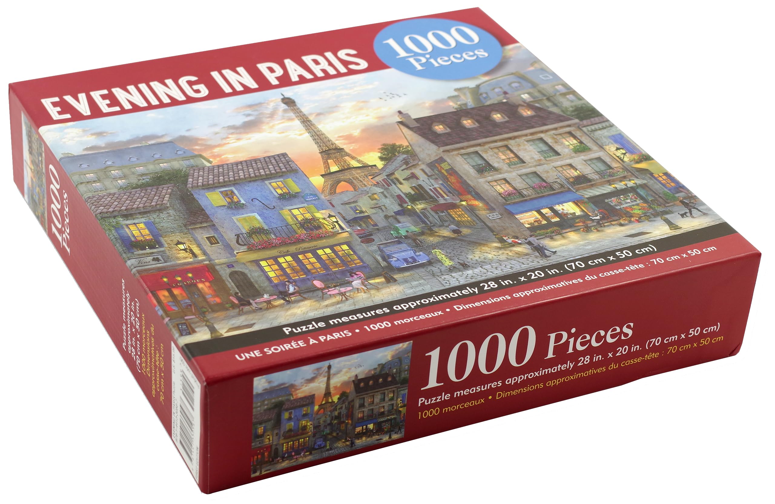 PETER PAUPER PRESS Evening in Paris 1000 Piece Jigsaw Puzzle