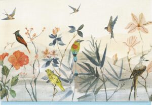 bird garden note cards (stationery, boxed cards)