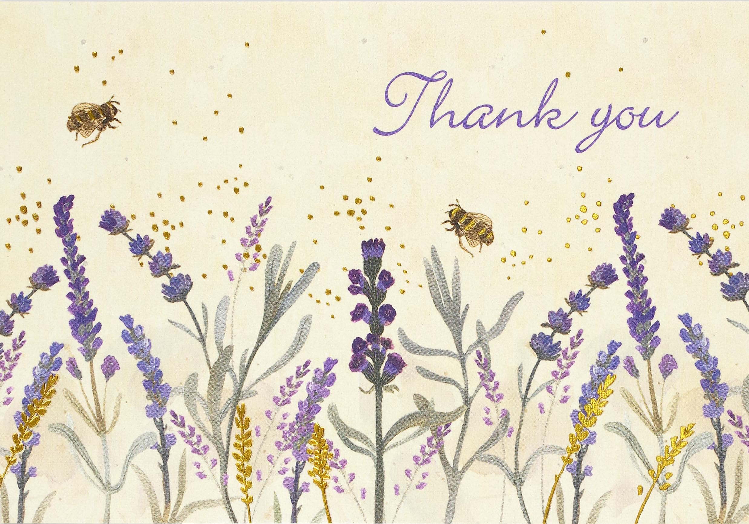 Lavender & Honey Thank You Notes (Stationery, Note Cards, Boxed Cards)