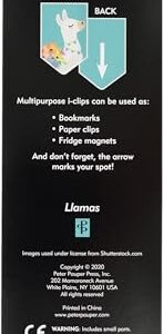 Llamas i-clips Magnetic Page Markers (Set of 8 Magnetic Bookmarks)