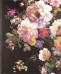 midnight floral journal (diary, notebook)