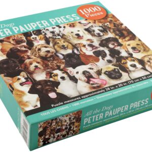 PETER PAUPER PRESS All The Dogs 1000 Piece Jigsaw Puzzle