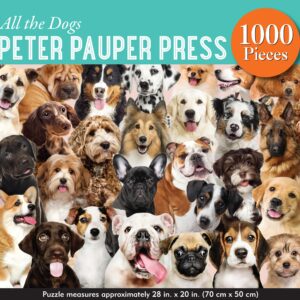 PETER PAUPER PRESS All The Dogs 1000 Piece Jigsaw Puzzle