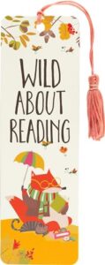 wild about reading children's bookmark