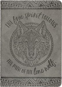 wolf artisan journal (diary, notebook)