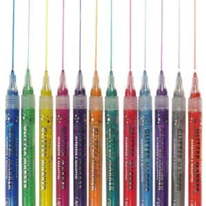 Studio Series Glitter Marker Set (12-piece set)