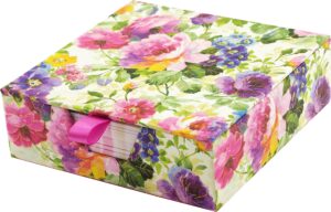 peony garden desk notes (note pad)