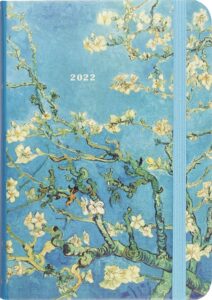 2022 almond blossom weekly planner (16-month engagement calendar)