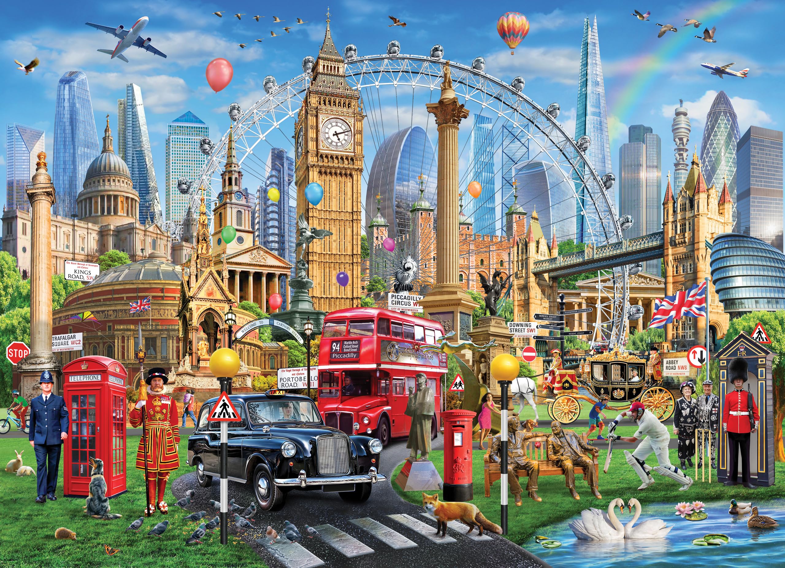 PETER PAUPER PRESS London 500 Piece Jigsaw Puzzle