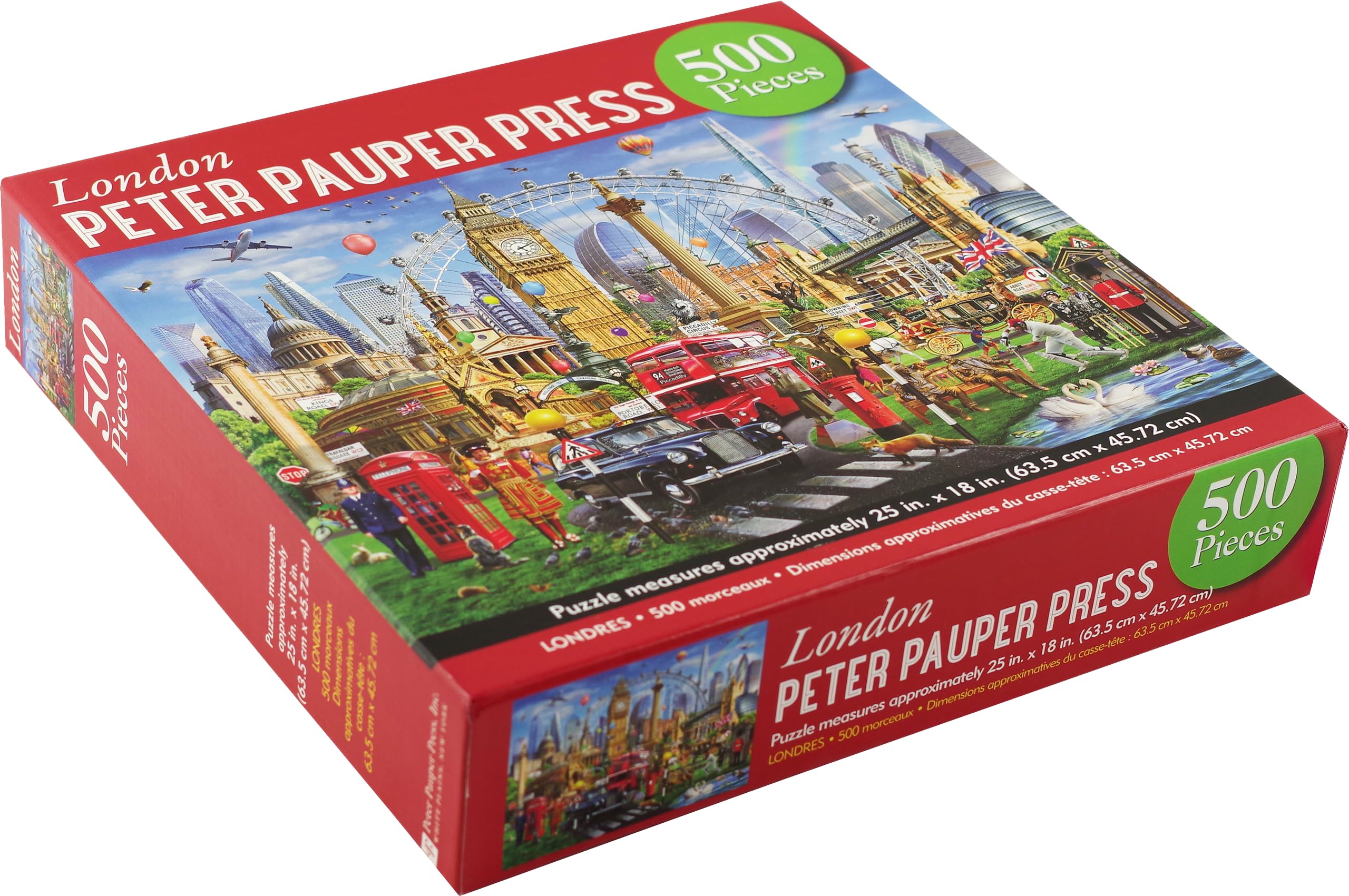 PETER PAUPER PRESS London 500 Piece Jigsaw Puzzle