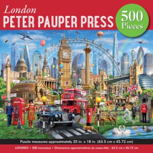 PETER PAUPER PRESS London 500 Piece Jigsaw Puzzle