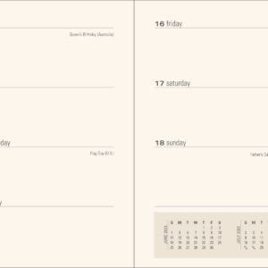 2023 Floral Fields Weekly Planner (16 months, Sept 2022 to Dec 2023)