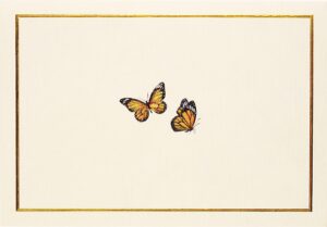 monarch butterflies note cards (stationery, boxed cards)