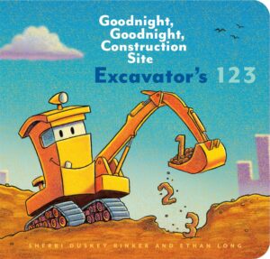 excavator's 123: goodnight, goodnight, construction site