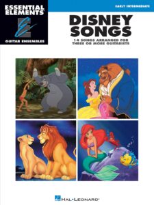 disney songs: essential elements guitar ensembles early intermediate level