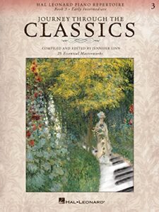 journey through the classics: book 3 early intermediate: hal leonard piano repertoire (hal leonard piano repertoire, 3)