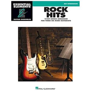 rock hits: essential elements guitar ensembles early intermediate