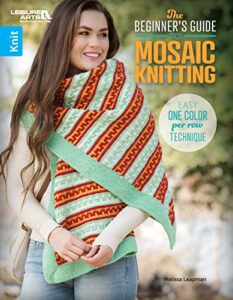 the beginner's guide to mosaic knitting: easy one color per row technique