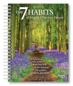 the 7 habits of highly effective people 2019 calendar